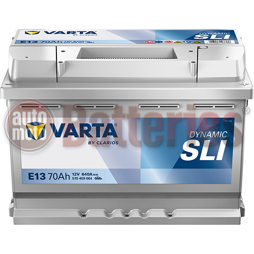 Μπαταρία Αυτοκινήτου Varta Dynamic SLI E13 12V 70AH 640EN A Εκκίνησης